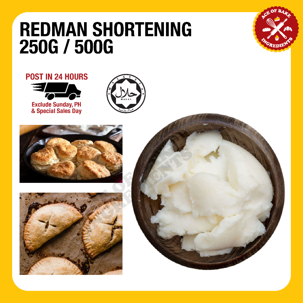 REDMAN Vegetable Shortening 250g / 500g | Shopee Singapore
