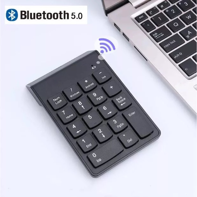Mini Bluetooth Keypad 18 Keys Numberic Keypad Keyboard | Shopee Singapore