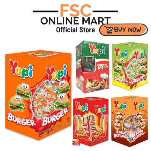 [FSC] Yupi Gummy Sweet Mini (Party Box) 7gm x 72pieces | Shopee Singapore