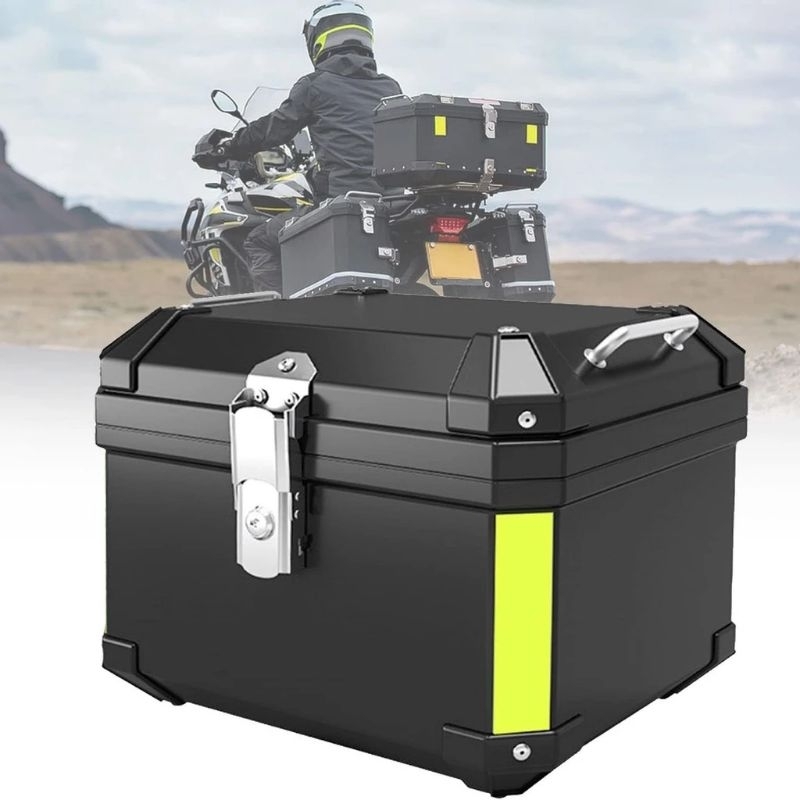 Top Box Motorcycle 36L 45L Motorcycle Box Storage | Shopee Singapore