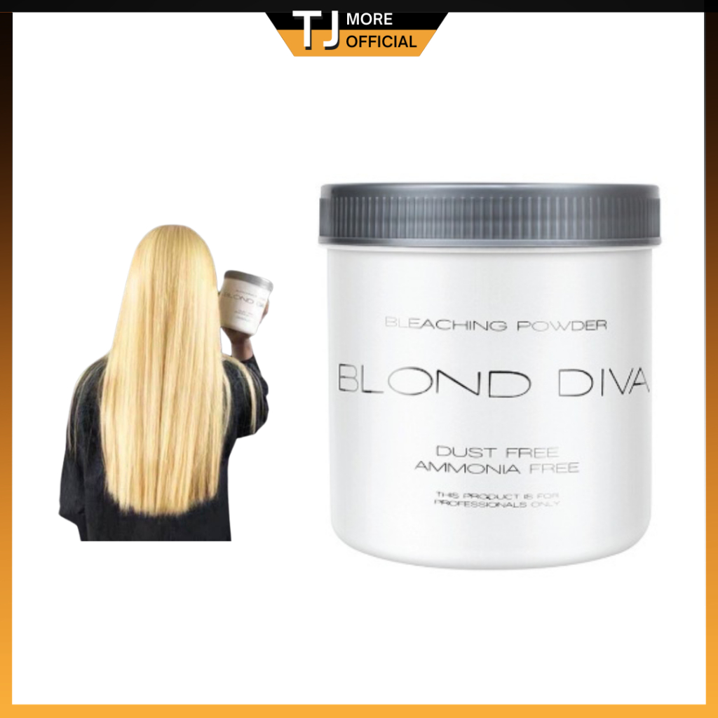 Blond Diva Hair Bleach Powder Ammonia Free Hair Bleaching Powder Salon ...