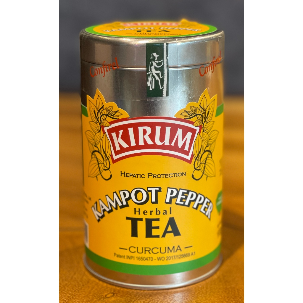 Kirum 100% Organic Caffeine Free Kampot Pepper Herbal Curcuma Tea ...