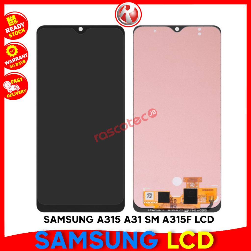 Samsung A31 A315 A315F SM-A315F SM-A315F/DS SM-A315G/DS SM-A315G SM-A315N LCD Touch Screen ...