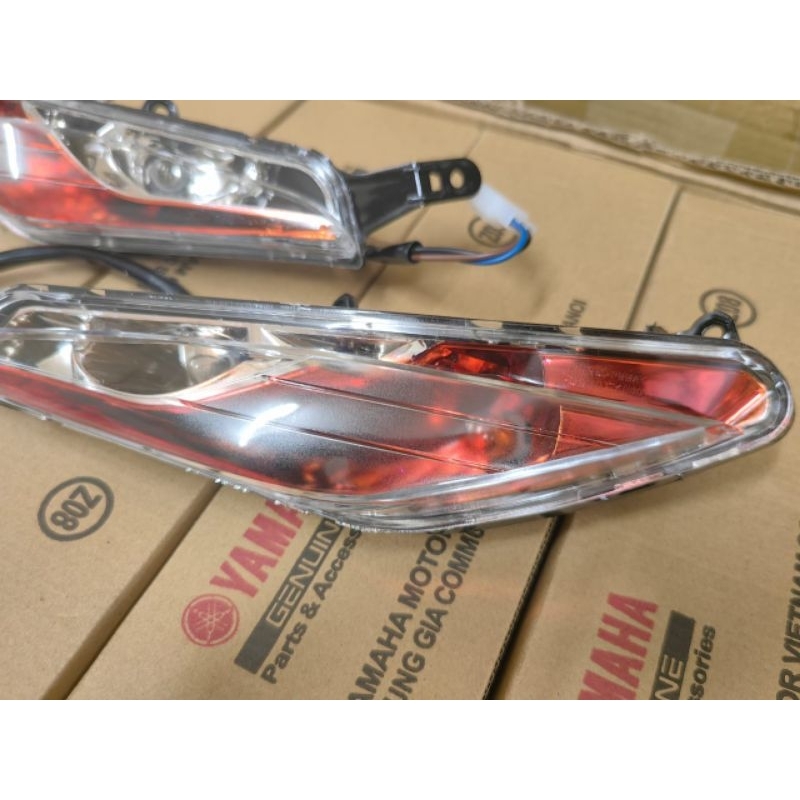 YAMAHA OREN FLASHER LIGHT SET LC135 V2 ( Vietnam ) SIGNAL LAMP SIGNAL DEPAN ORANGE | Shopee ...