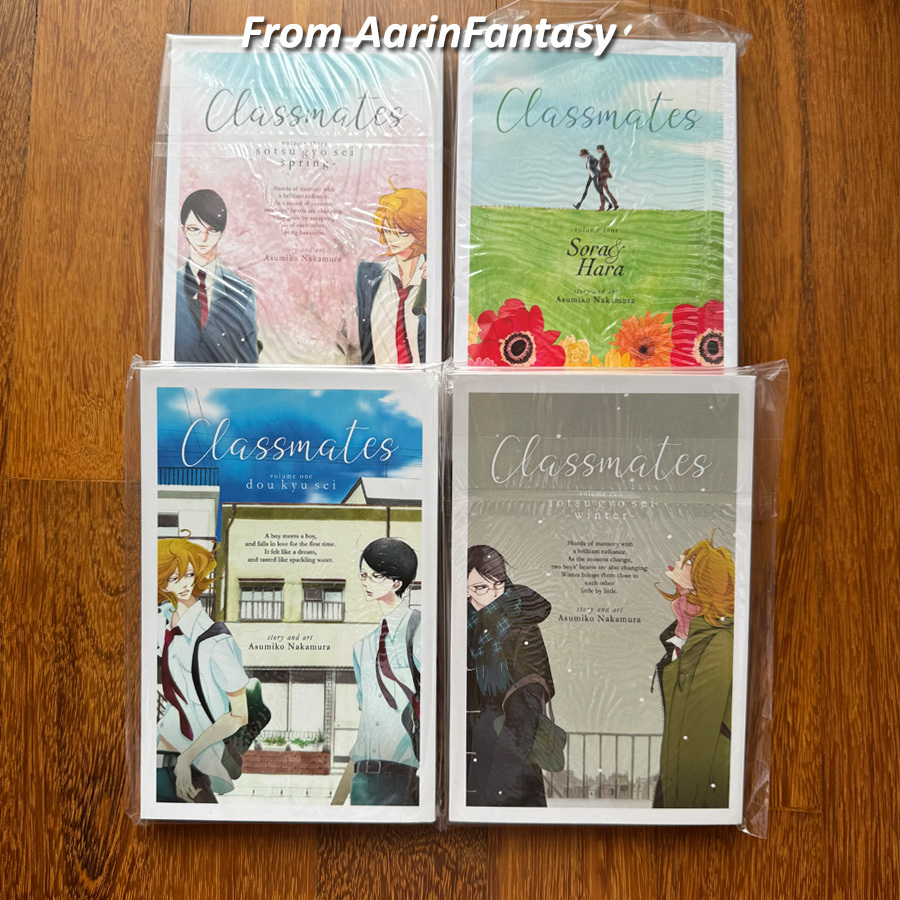 [OFFICIAL ENGLISH BL MANGA SET] RM250 for whole SET. Classmates Dou Kyu ...