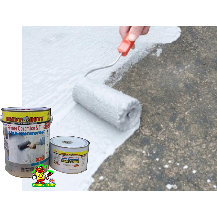 5L ( PRIMER CERAMICS & TILES ) Epoxy Primer Sealer Undercoat HEAVY DUTY ...