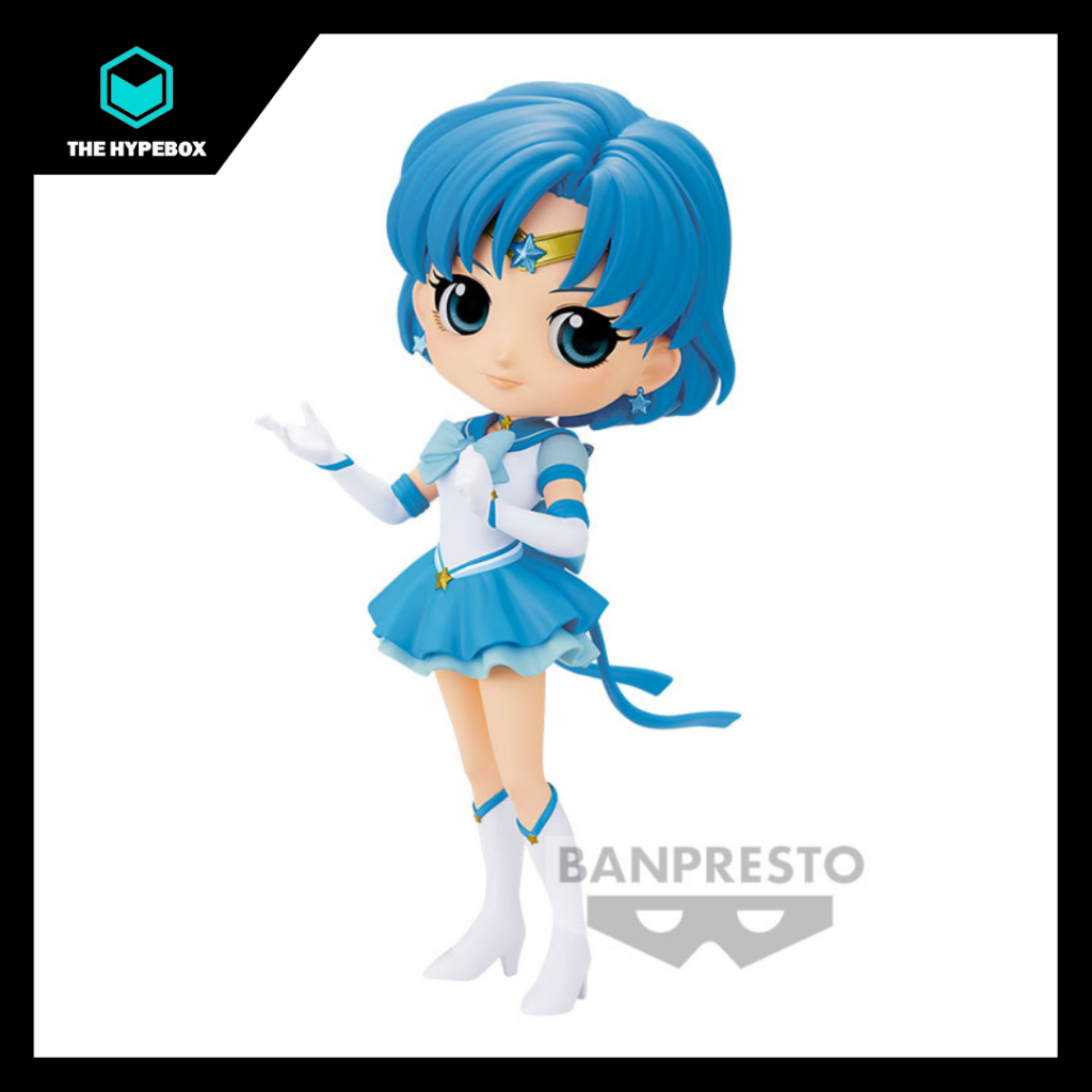 BANPRESTO - PRETTY GUARDIAN SAILOR MOON COSMOS THE MOVIE Q POSKET-ETERNAL SAILOR MERCURY-(VER.A ...