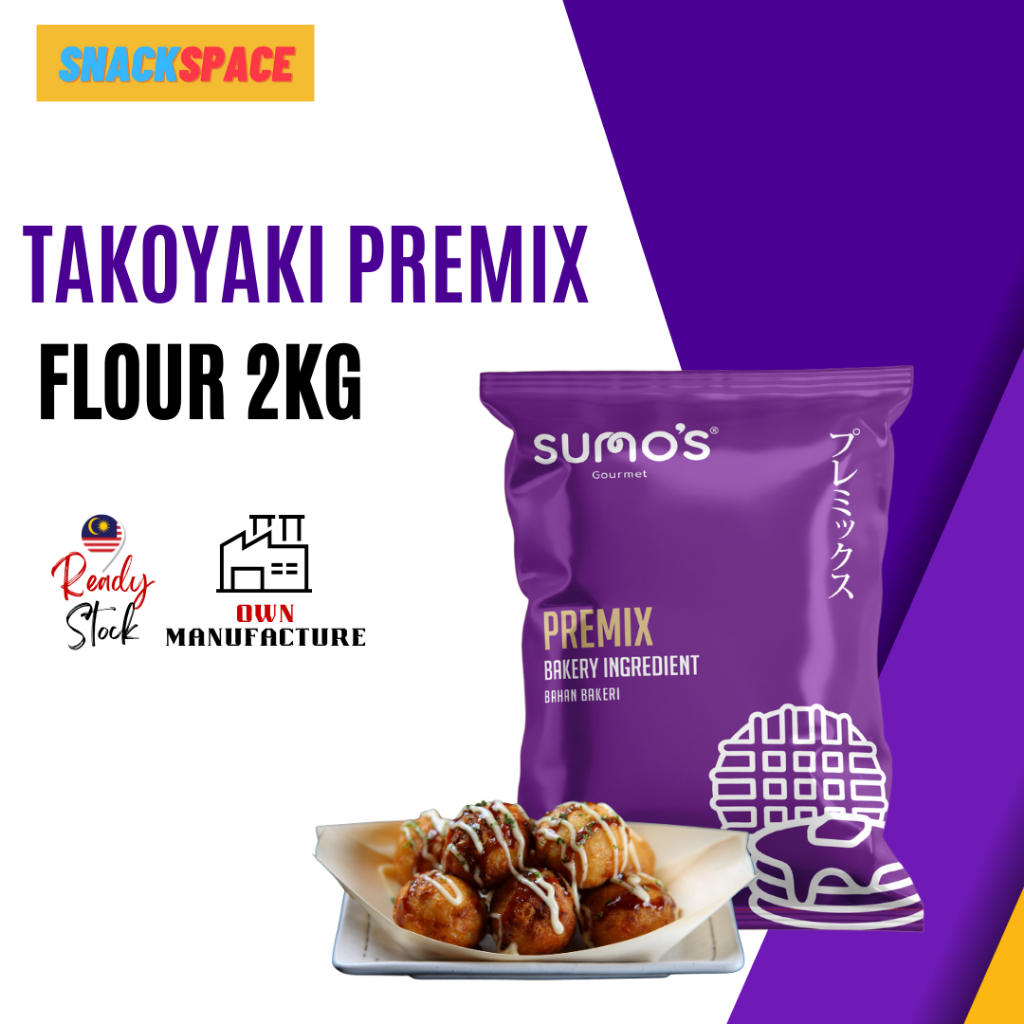 Sumo's Premixed Takoyaki Mix (2kg) (100% HALAL) | Shopee Singapore