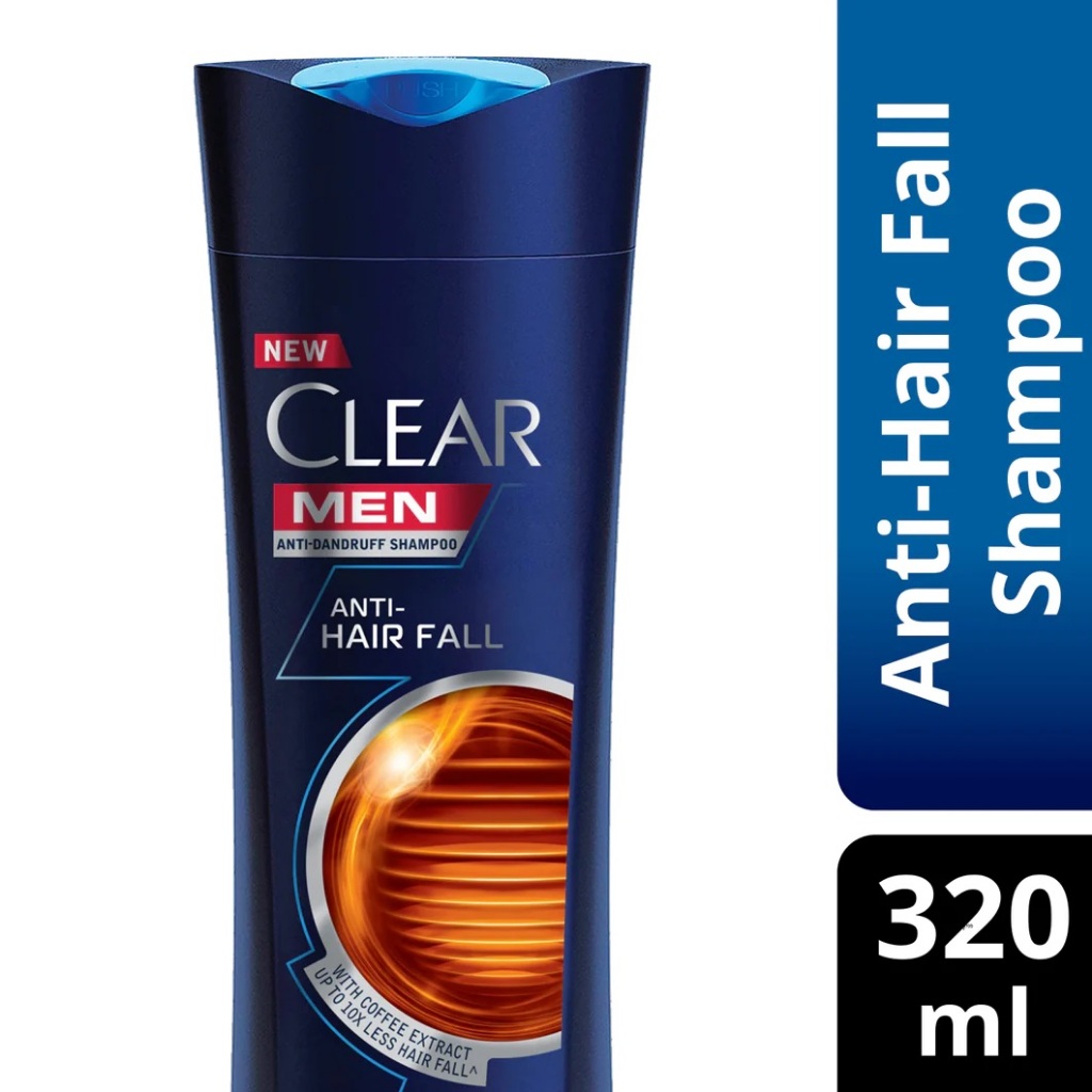 Clear Men Shampoo Anti-Hair fall 320ml | Shopee Singapore