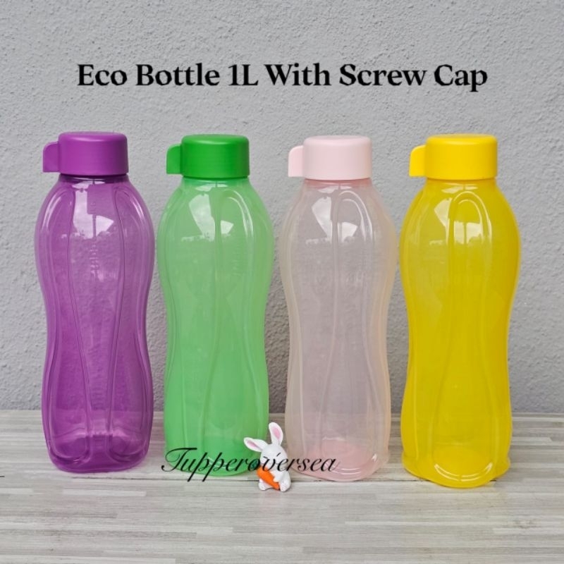 Tupperware Eco Bottle 1L with Screw Cap (1 PC) | Shopee Singapore
