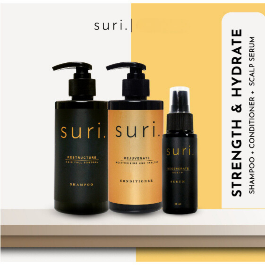 SURI Shampoo Hair Fall Control Treatment |Dandruff Scalp | Syampoo ...