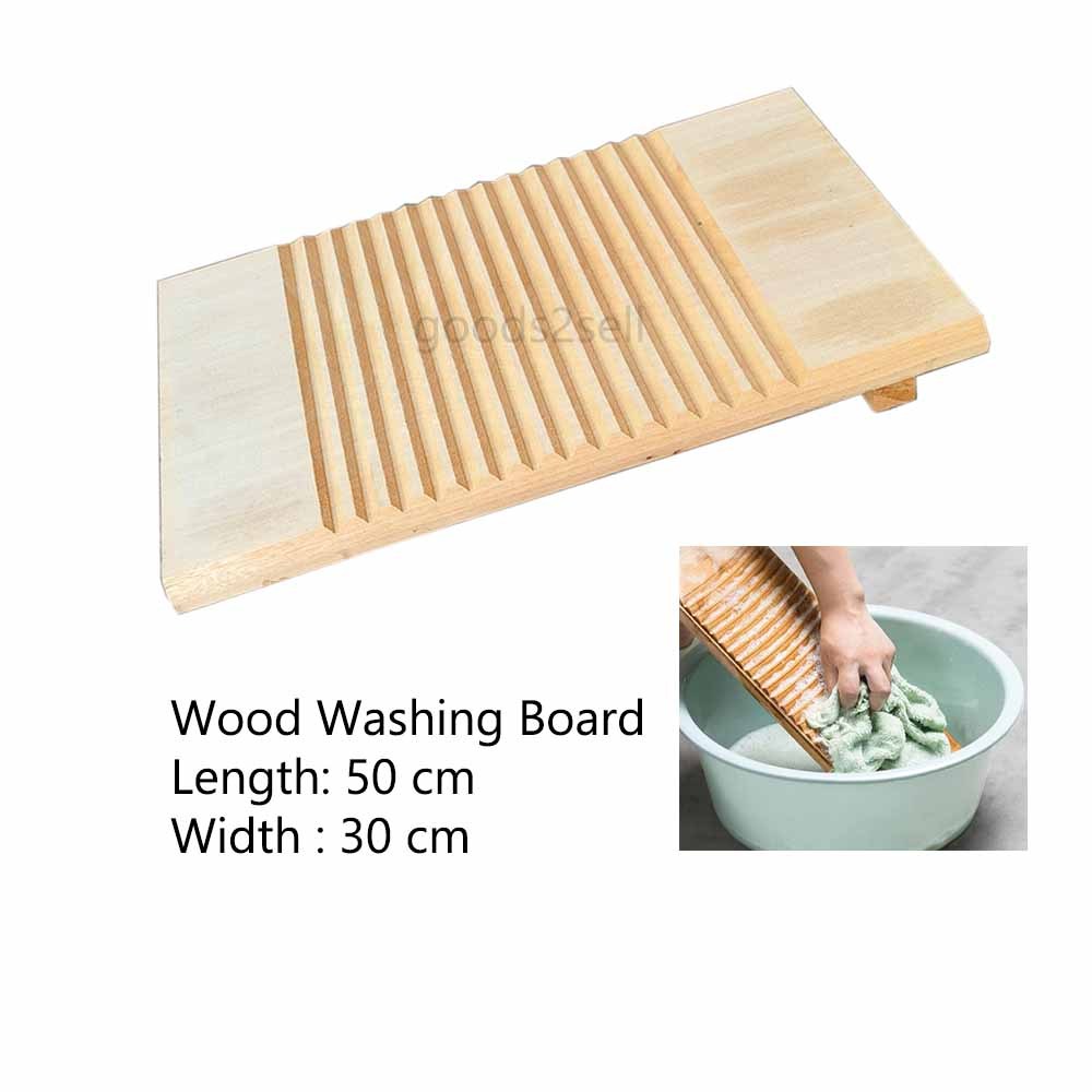 Wood Washing Laundry Board Cuci Baju Kayu Papan Clean Cloth Laundry ...