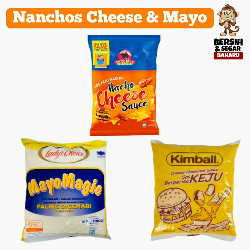 Swiss Bear Nanchos Cheese | Ladys Choice Mayonnaise | Kimball Cheese ...