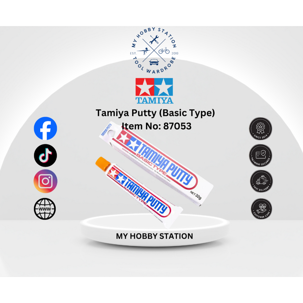 Tamiya Putty (Basic Type) Item No: 87053 | Shopee Singapore