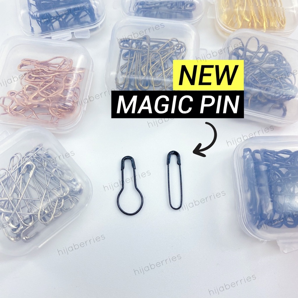 MAGIC PIN WITH CONTAINER (PIN BENTUK PEAR) | Shopee Singapore
