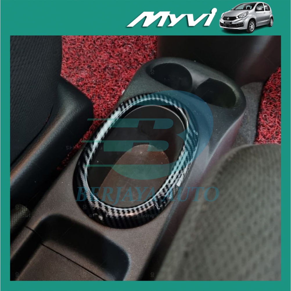 Perodua Myvi Lagi Best Icon 2011-2017 Carbon Fiber Console Box Frame ...