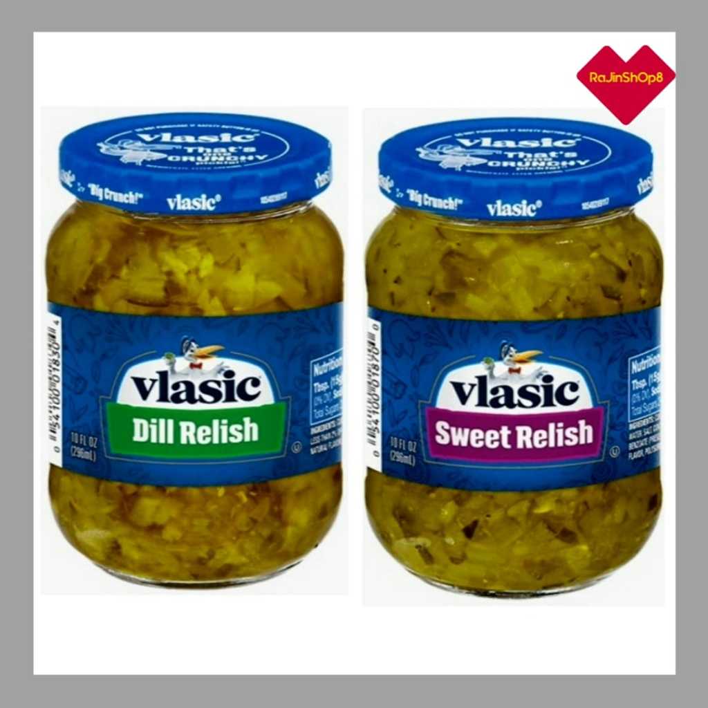 Vlasic Sweet Relish / Vlasic Dill Relish, 296mL | Shopee Singapore