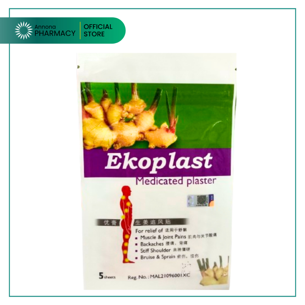 EKOPLAST Medicated Plaster (5 sheets) | Shopee Singapore