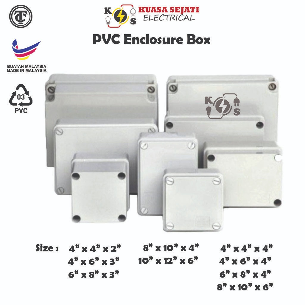 TC Weatherproof Enclosure Box IP56 /Junction Box/ PVC Electrical Box ...