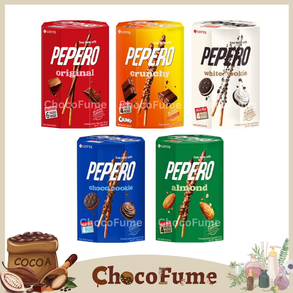Lotte Pepero Value Packs Hexagon Box 128g ~ 180g | Shopee Singapore