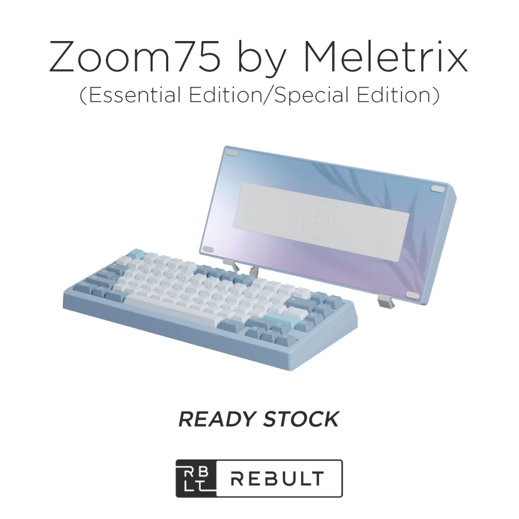 Zoom75 Essential/Special Edition Keyboard Kit by Meletrix - Custom Mechanical Keyboard Barebones ...