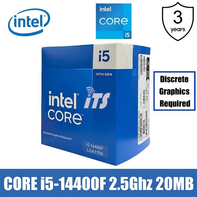Intel Core I5-14400F 14th Gen Processor - Raptor Lake (20MB Cache, 2.5Ghz) | Shopee Singapore