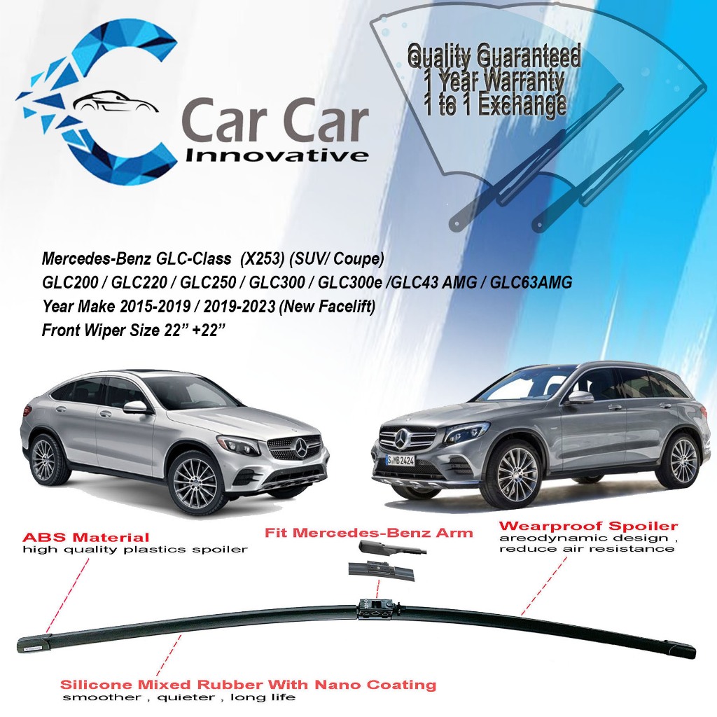 Mercedes-Benz GLC-Class (X253) SUV/COUPE Wiper, Wiper Blades, Car ...