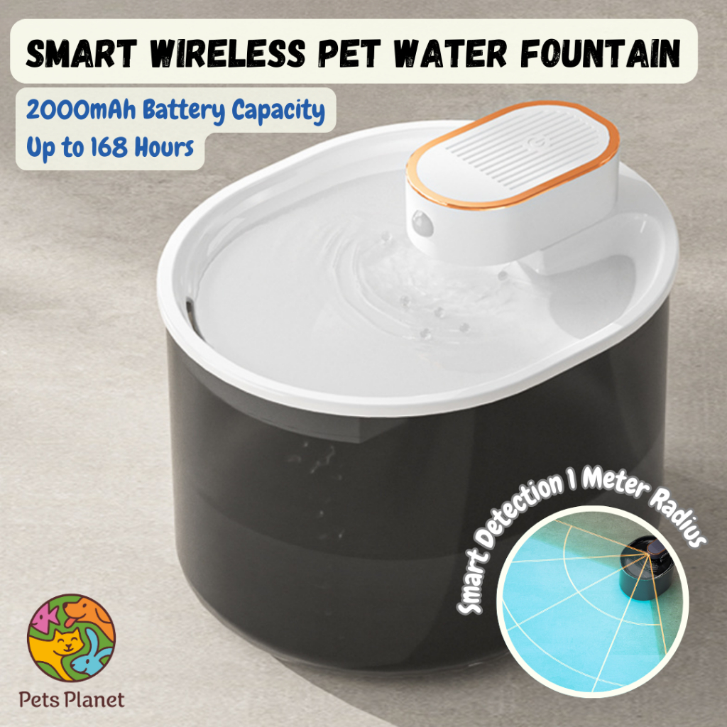 SMART Wireless Automatic Pet Water Fountain | Smart Water Dispenser ...