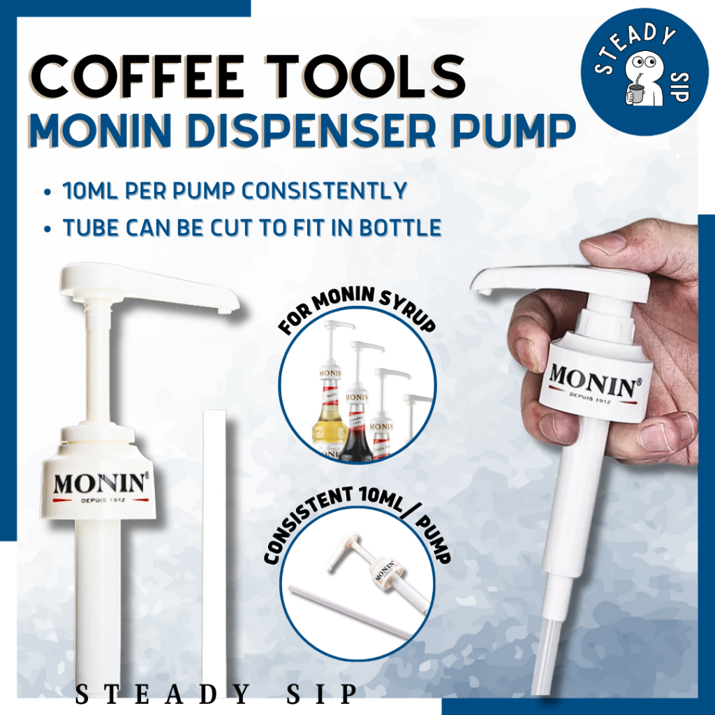 Steady Sip Monin Syrup Pump 700ml 1000ml Monin Pump Monin 10ml ...