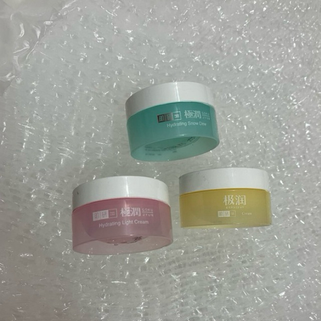 Hada Labo Trial snow dew / Cream / ACE / Face Wash (with sample only ...
