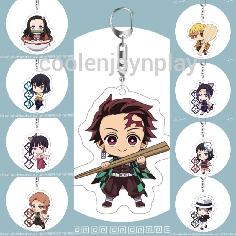 Anime Demon Slayer Tanjirou Nezuko Zenitsu Inosuke Shinobu Muzan ...