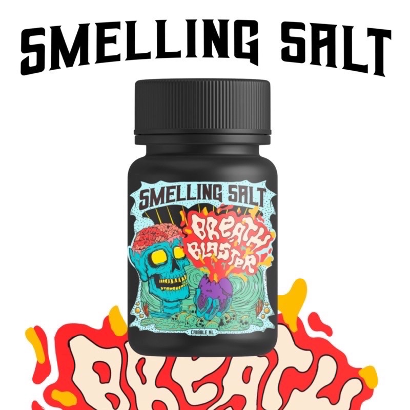 BREATH BLASTER Smelling Salt (Crystal Ammonia PreWorkout) for any use ...