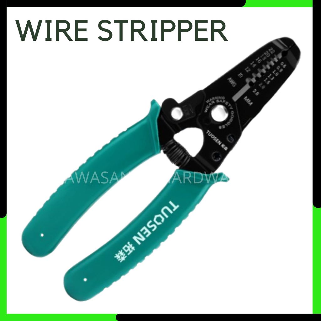 Precision Wire Stripper Professional Tool 6'' Wire Cable Stripper Crimper Plier Cutter DIY Hand ...