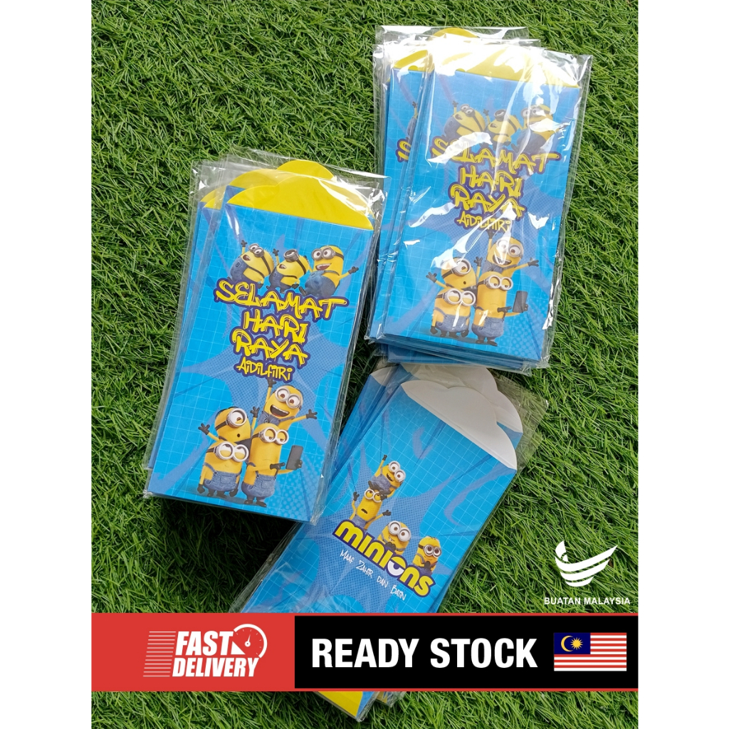 Sampul Duit Raya Cute Minion | Shopee Singapore