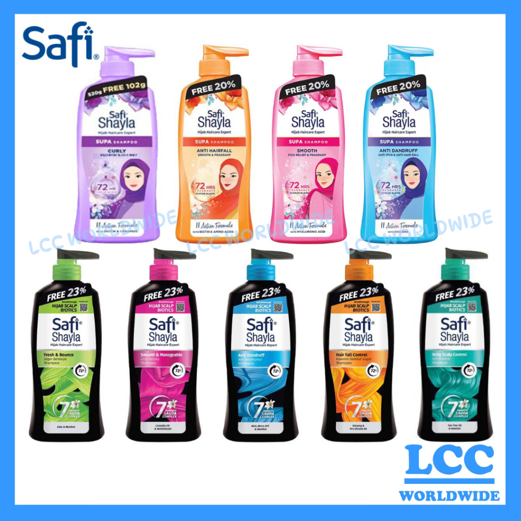 Safi Shayla Hair Shampoo | Syampu Rambut 625/640g | Shopee Singapore