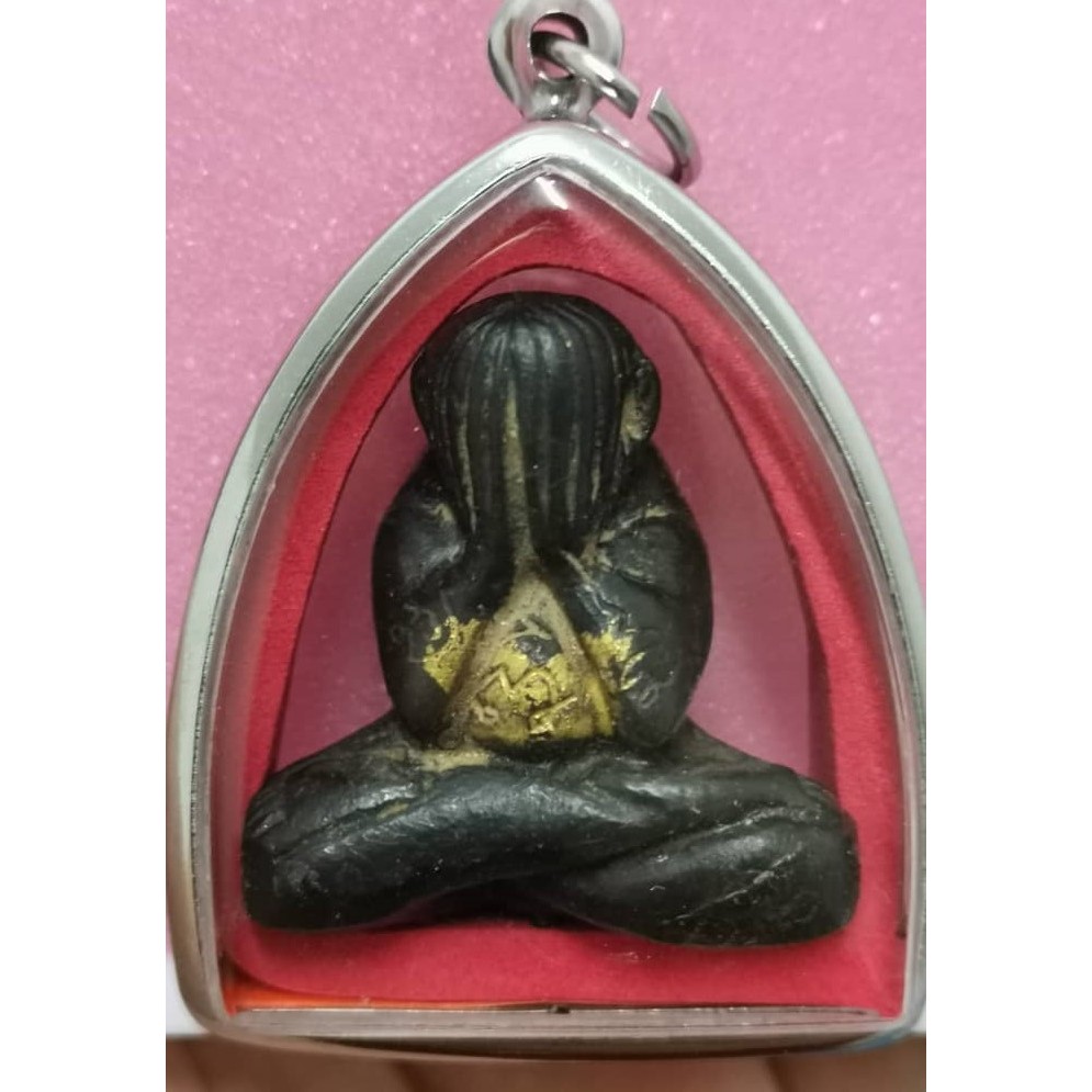 Lp Dam BE2539 Buffalo Horn Tok Raja Phra Pidta Amulet | Shopee Singapore