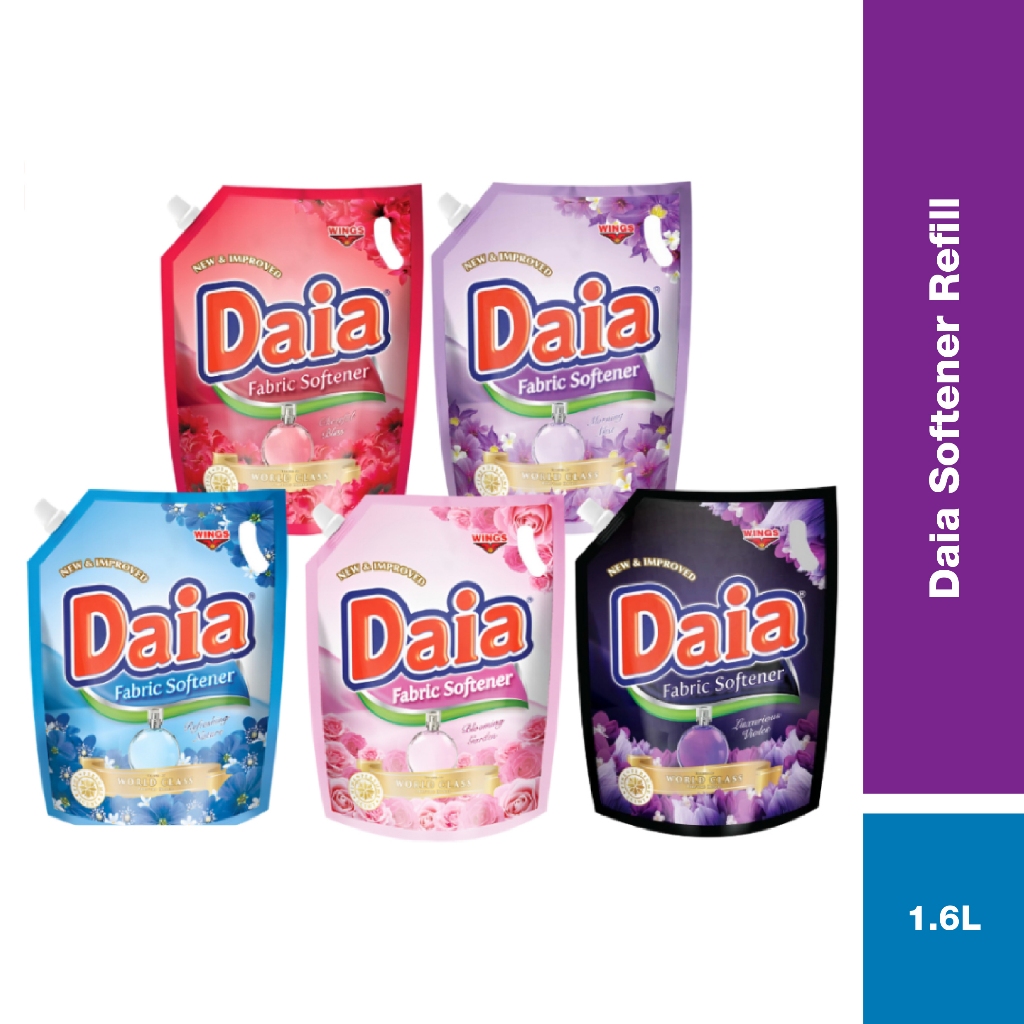 Daia Fabric Softener (1.6L) - 6 Scents | Shopee Singapore