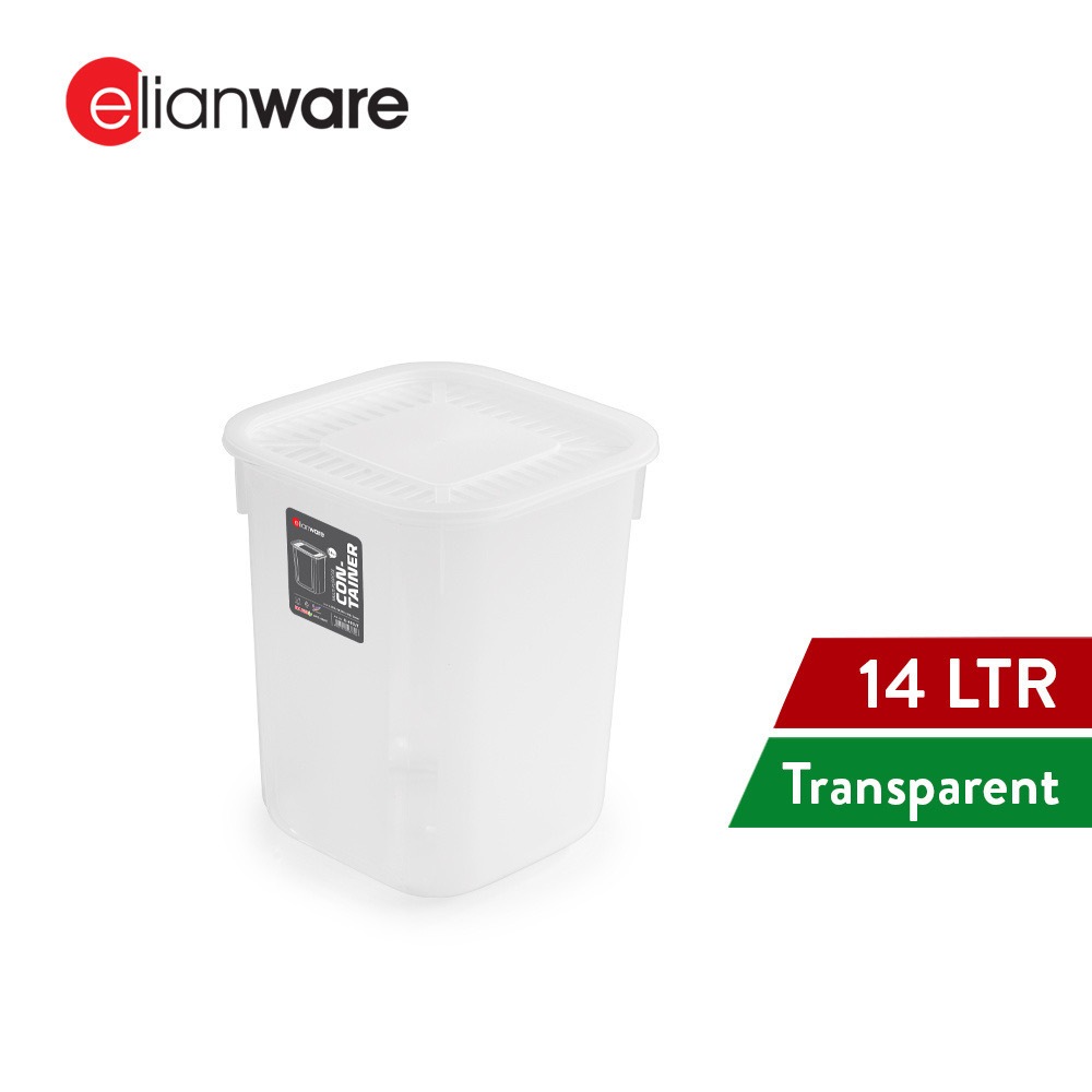 ELIANWARE E-493 14L Airtight Multipurpose Container Bekas Keropok ...