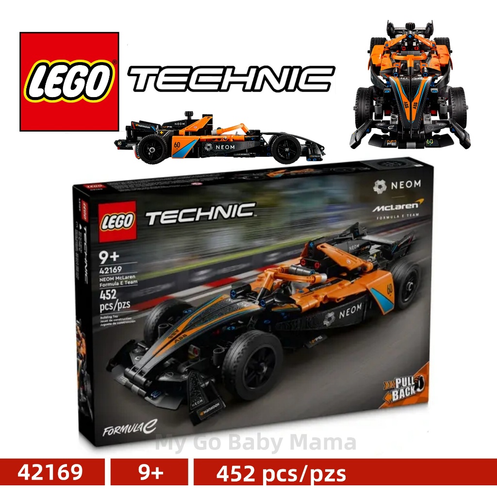 LEGO Technic 42169 NEOM McLaren Formula E Race Car ( 452 Pieces ) 9 ...