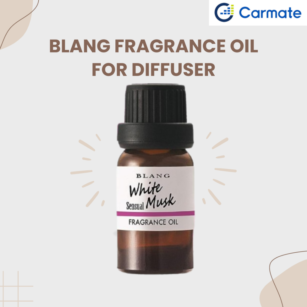 CARMATE BLANG Fragrance Oil (7ml) - White Musk Sensual | Shopee Singapore