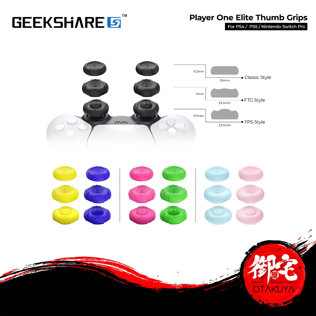 GEEKSHARE Nintendo Switch / PS5 Dualsense Player One Elite Pro ...