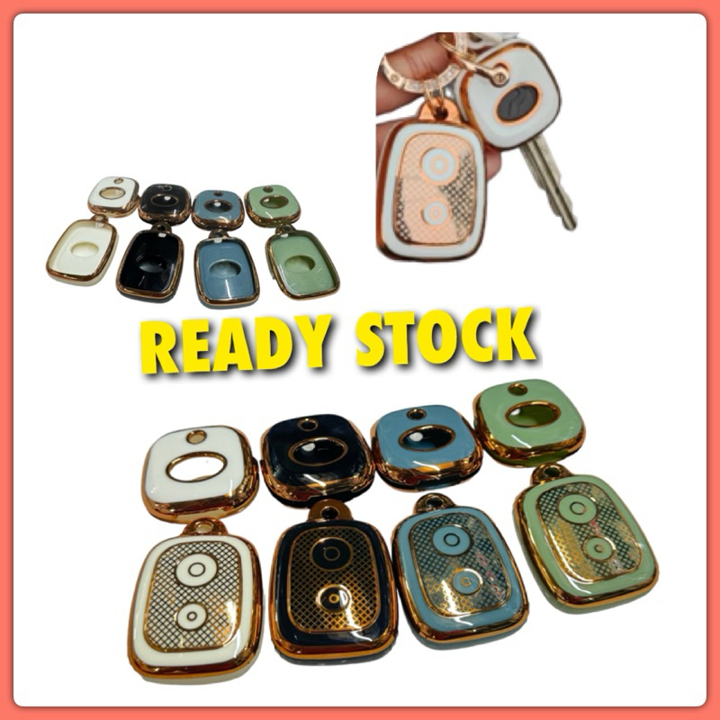 Perodua key cover tpu myvi alza viva kelisa walnut keycover keycase ...