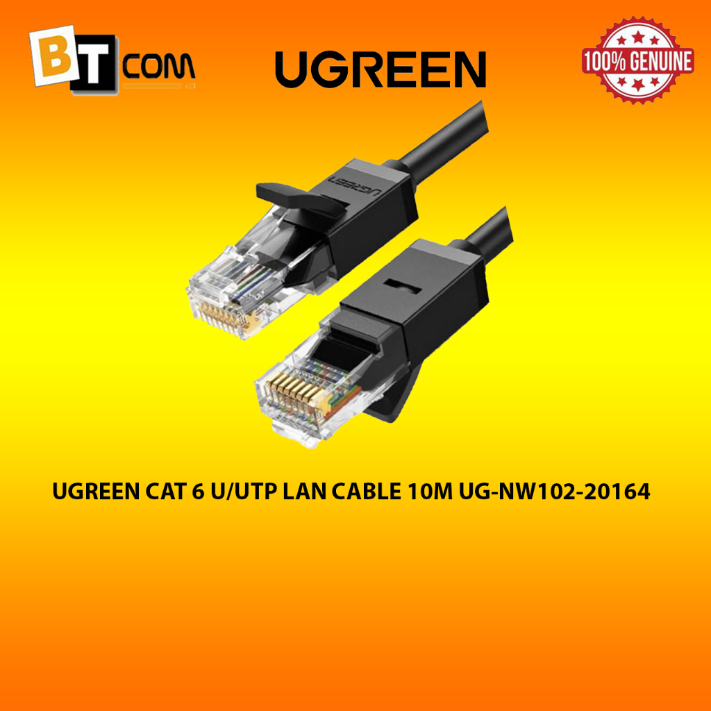 UGREEN CAT 6 U/UTP LAN CABLE 10M UG-NW102-20164 | Shopee Singapore