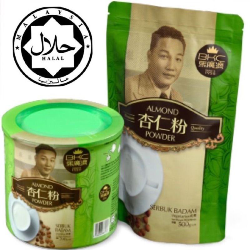 Beh Kwang Chee PRE-MIX APRICOT KERNELS Powder 杏仁粉500g & 700g (HALAL ...