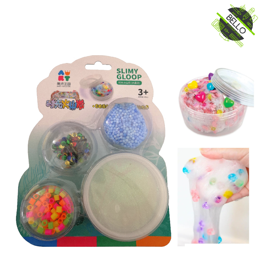 Slimy Gloop Slime Kids Toys Art and Crat (RANDOM) | Shopee Singapore