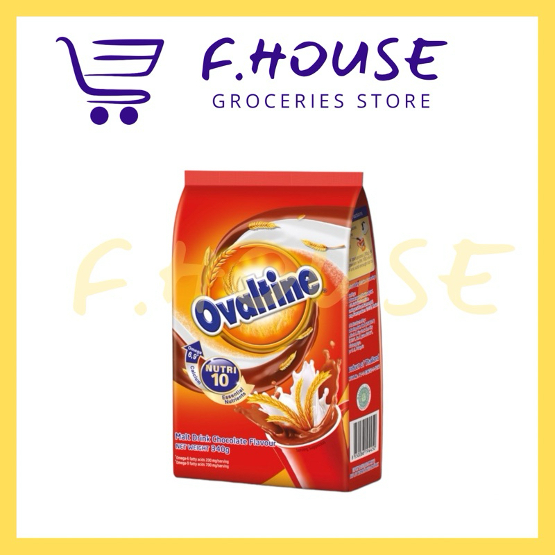 Ovaltine Chocolate Flavour (340g) | Shopee Singapore