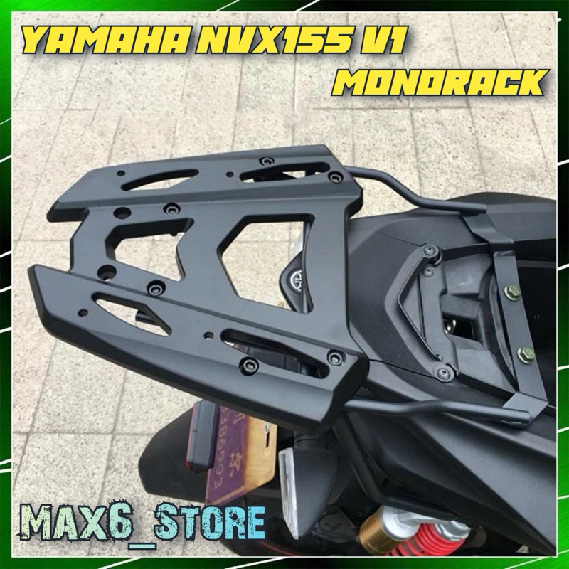 YAMAHA NVX155 V1 VVA Alloy Box Carrier NVX Heavy Duty Monorack Tapak ...
