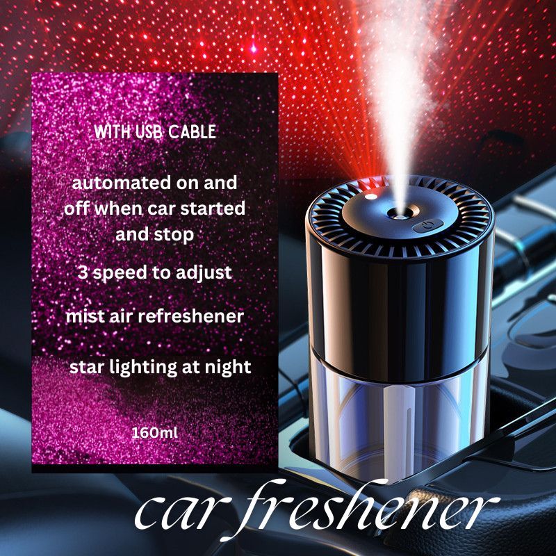 Starry Night Smart Ai Inteligent Automated On Off Car Mist Freshener ...