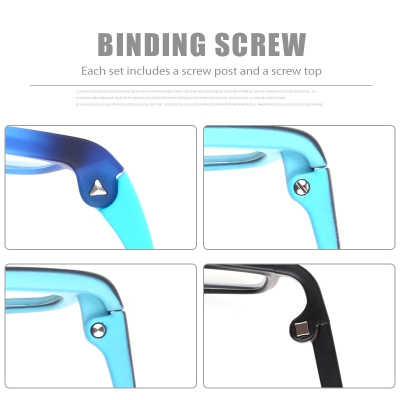 Spectacle glasses binding screw(1PC-NUT+SCREW), special glasses screw ...