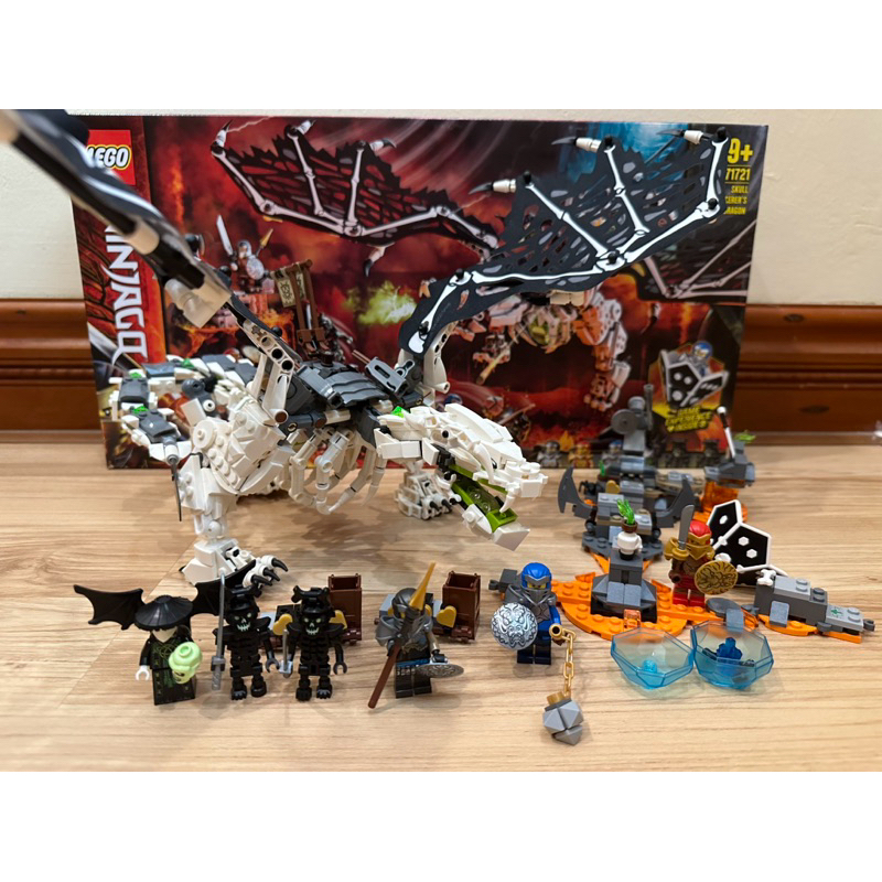 Lego Ninjago 71721 Skull Sorcerer’s Dragon (preloved) | Shopee Singapore